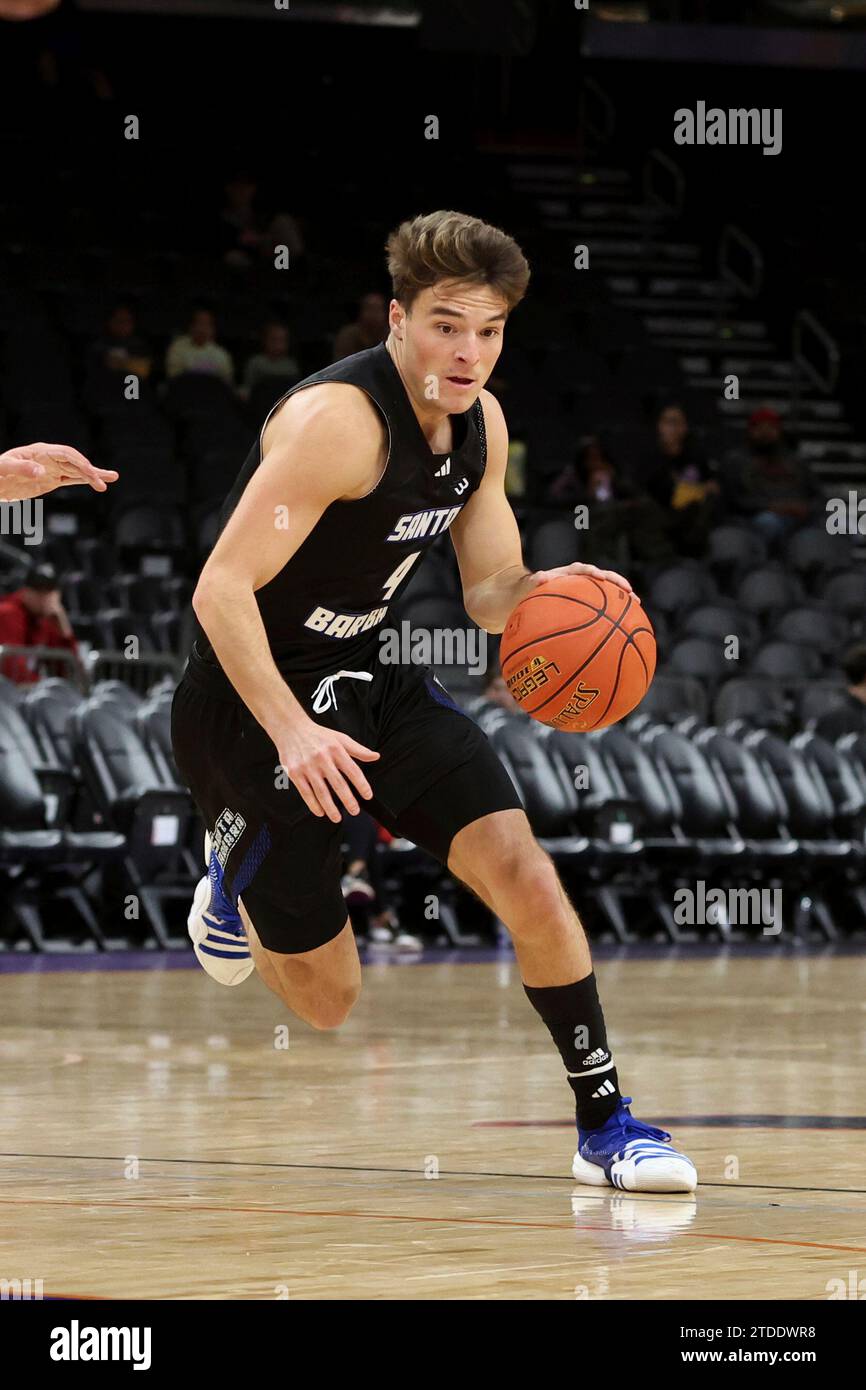 PHOENIX, AZ - DECEMBER 16: UC Santa Barbara Gauchos guard Cole Anderson ...