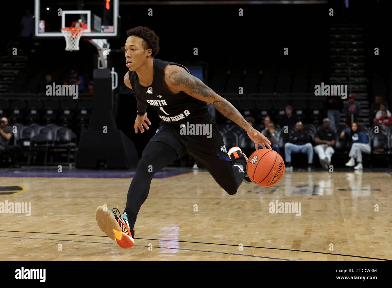 PHOENIX, AZ - DECEMBER 16: UC Santa Barbara Gauchos guard Josh Pierre ...