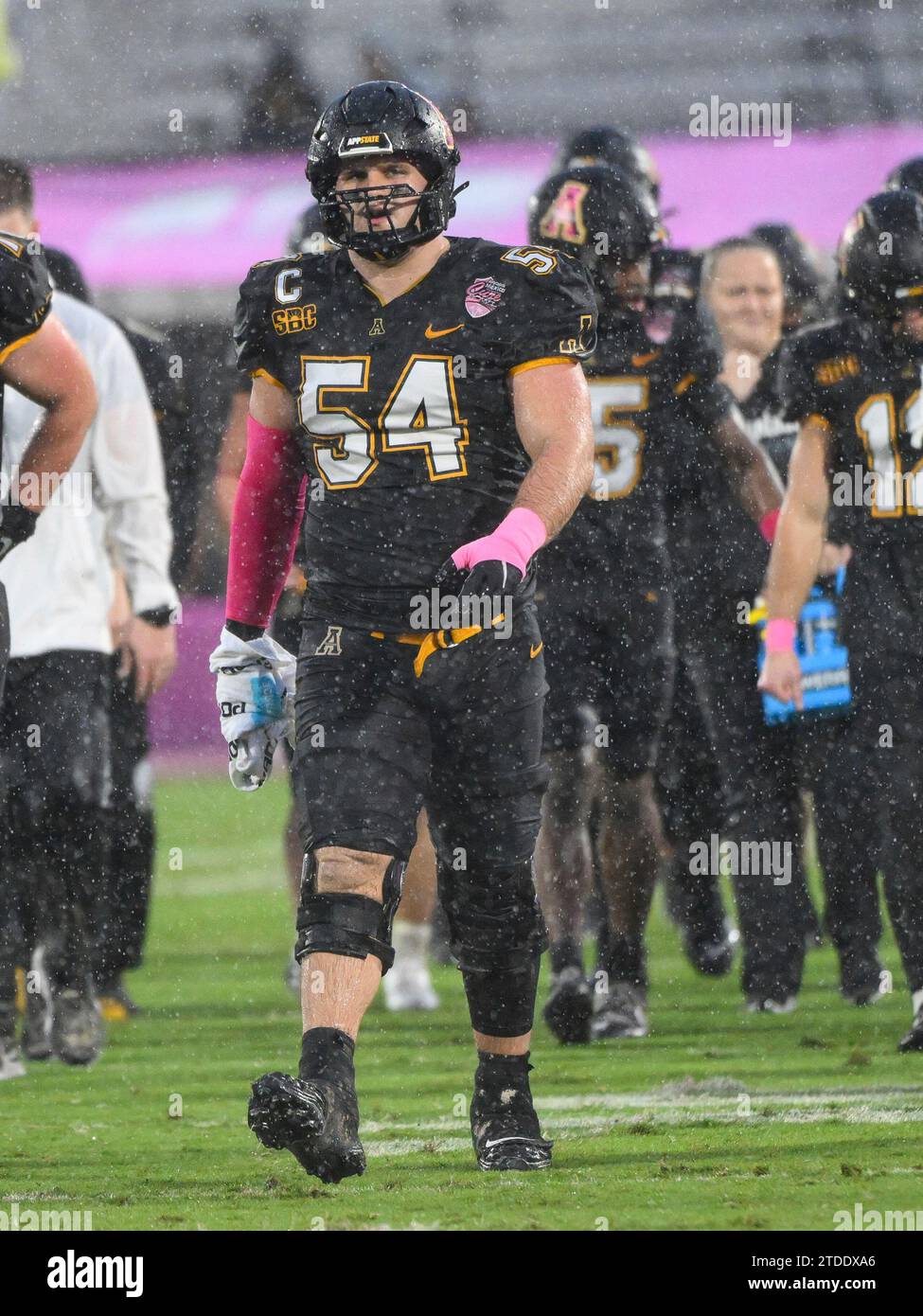 December 16, 2023: Appalachian State offensive lineman Isaiah Helms (54 ...