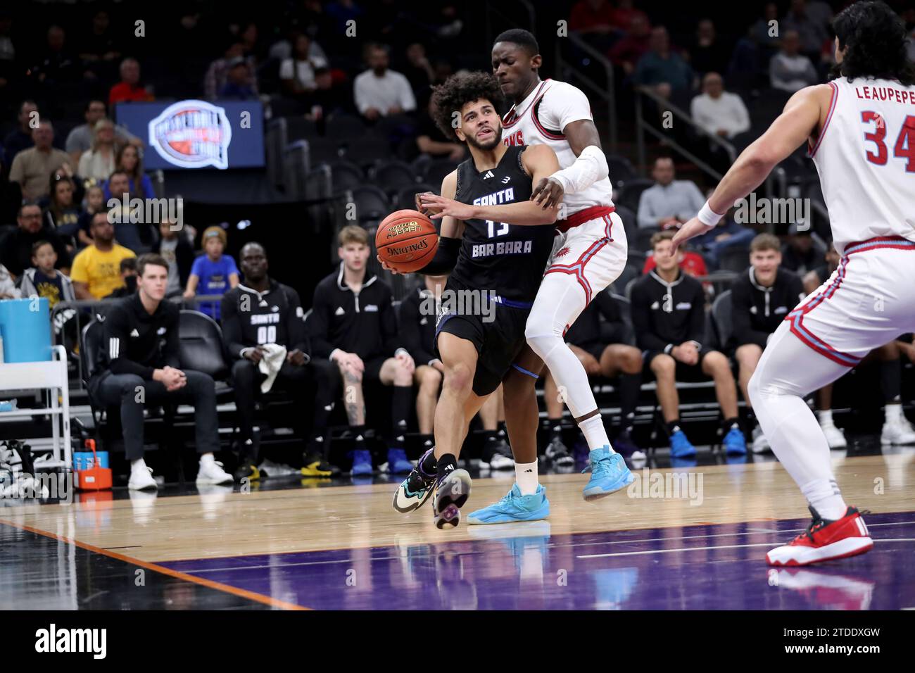 PHOENIX, AZ - DECEMBER 16: UC Santa Barbara Gauchos guard Ajay Mitchell ...