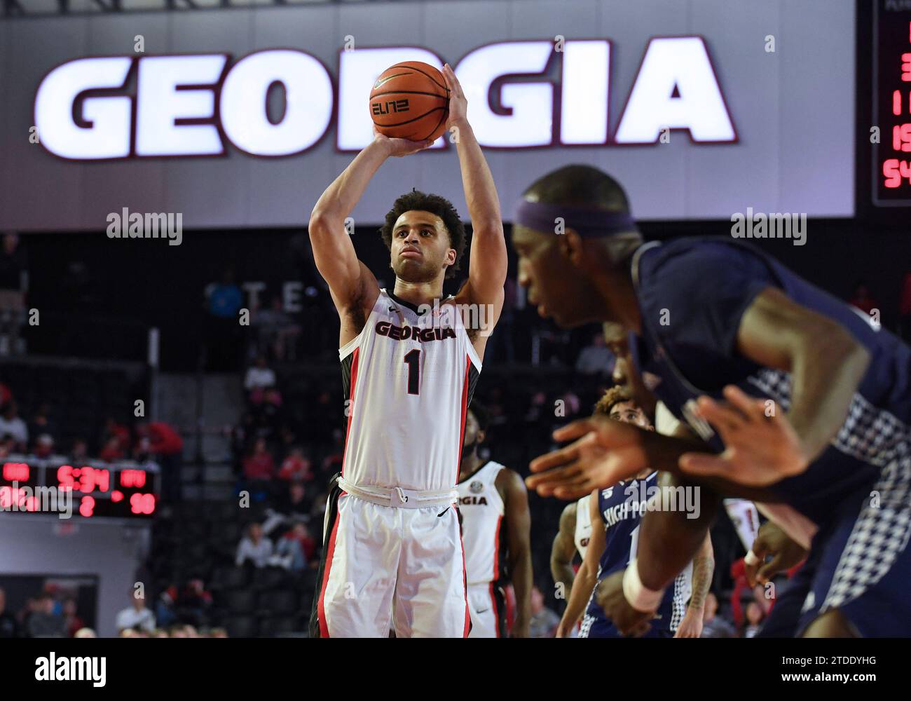 ATHENS, GA - DECEMBER 16: Georgia Bulldogs Guard Jabri Abdur-Rahim (1 ...