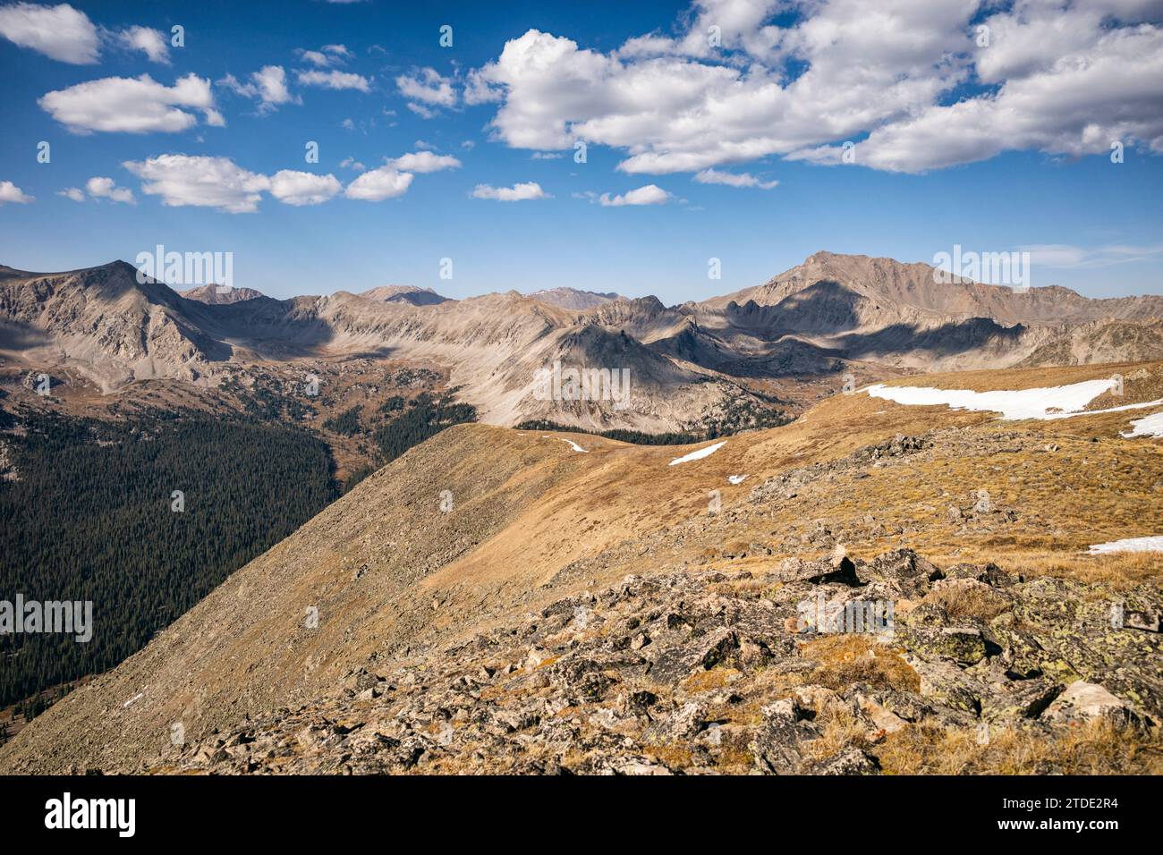 Landscape in the Collegiate Peaks Wilderness, Colorado Stock Photo - Alamy