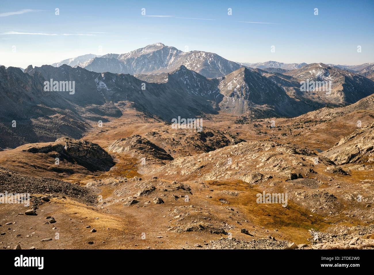 Mount Yale in the Collegiate Peaks Wilderness, Colorado Stock Photo - Alamy