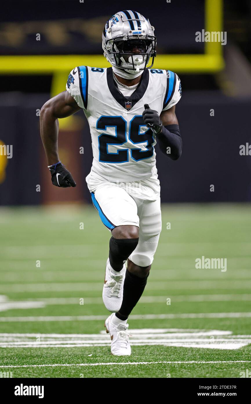 Carolina Panthers cornerback D'Shawn Jamison (29) during an NFL ...