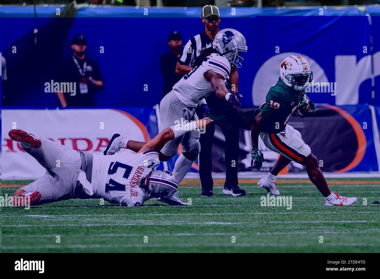 ATLANTA, GA - DECEMBER 16: FAMU wide receiver Jah'Marae Sheread (10) is ...