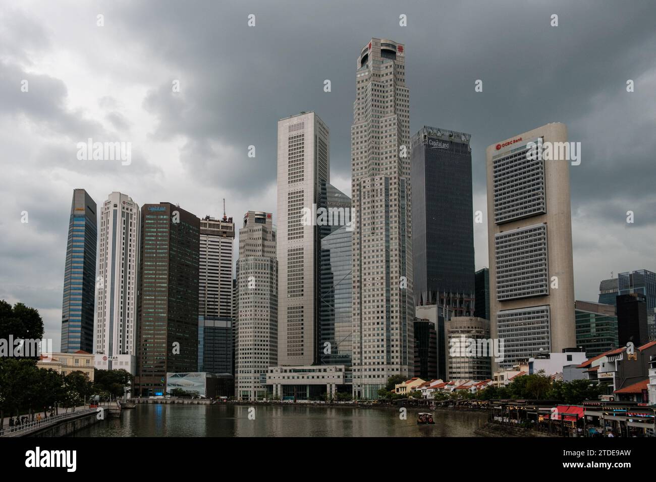 Singapore Business Buildings Landscape Stock Photo - Alamy
