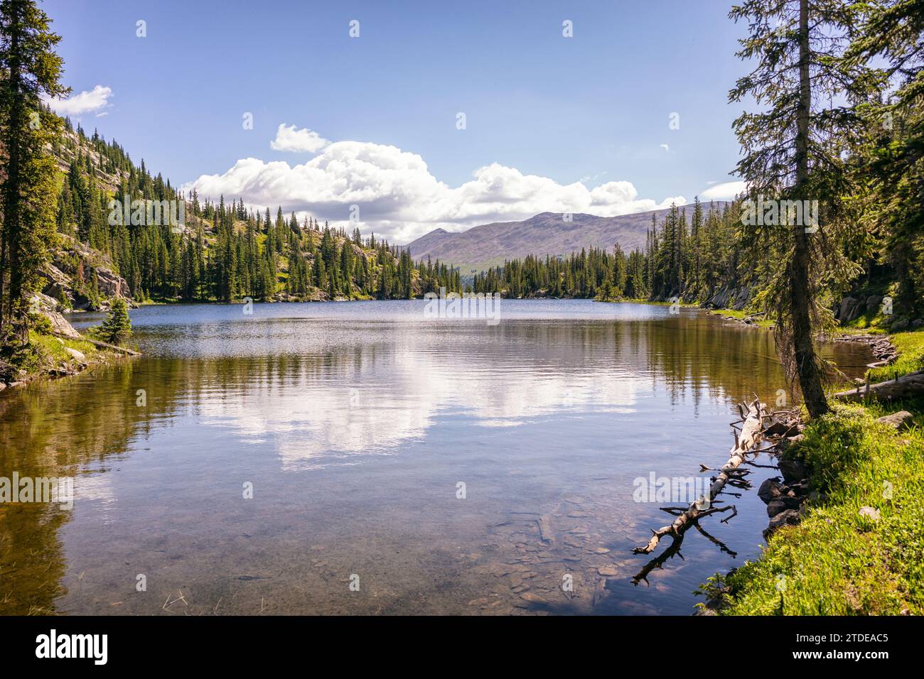 Paradise Lakes in the Holy Cross Wilderness, Colorado Stock Photo - Alamy