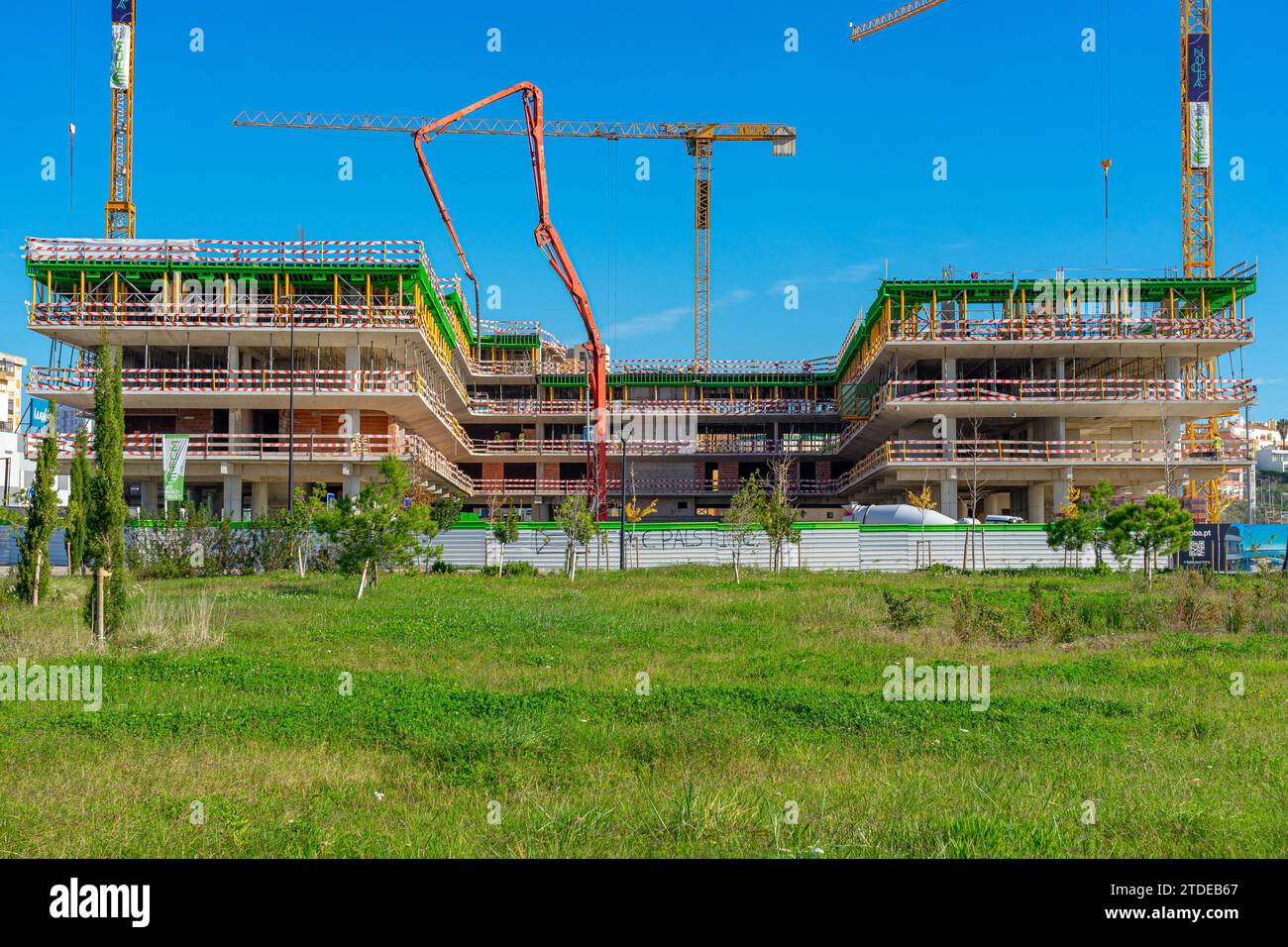 housing building under construction by the company NOOBA in the city of ...