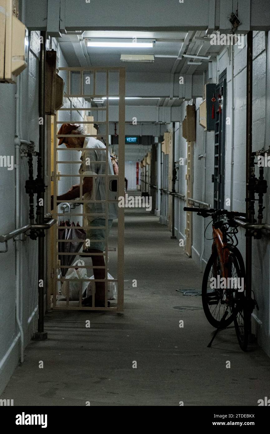 Elderly entering home hi-res stock photography and images - Alamy