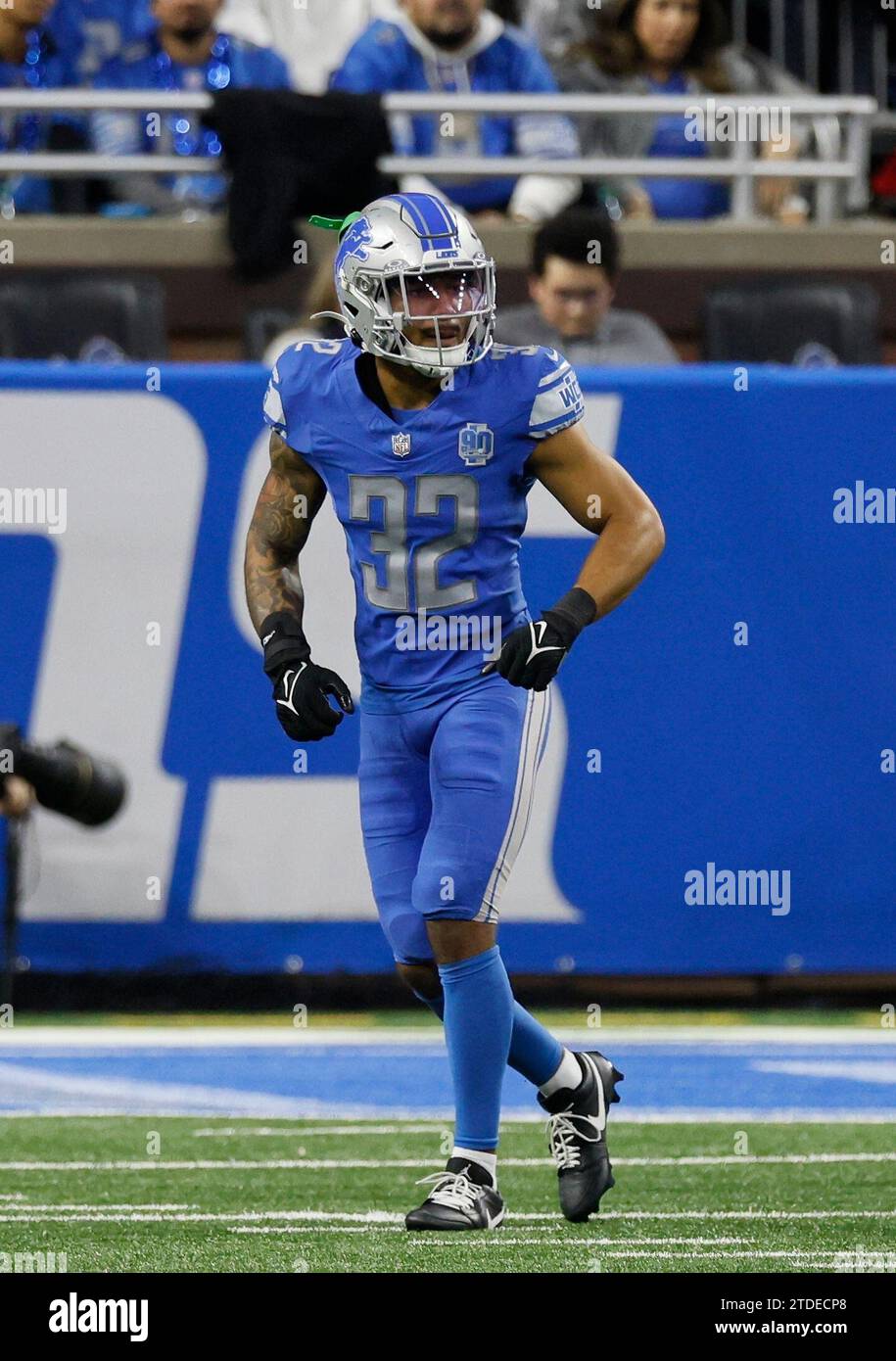 Detroit Lions safety Brian Branch (32) during the second half of an NFL ...