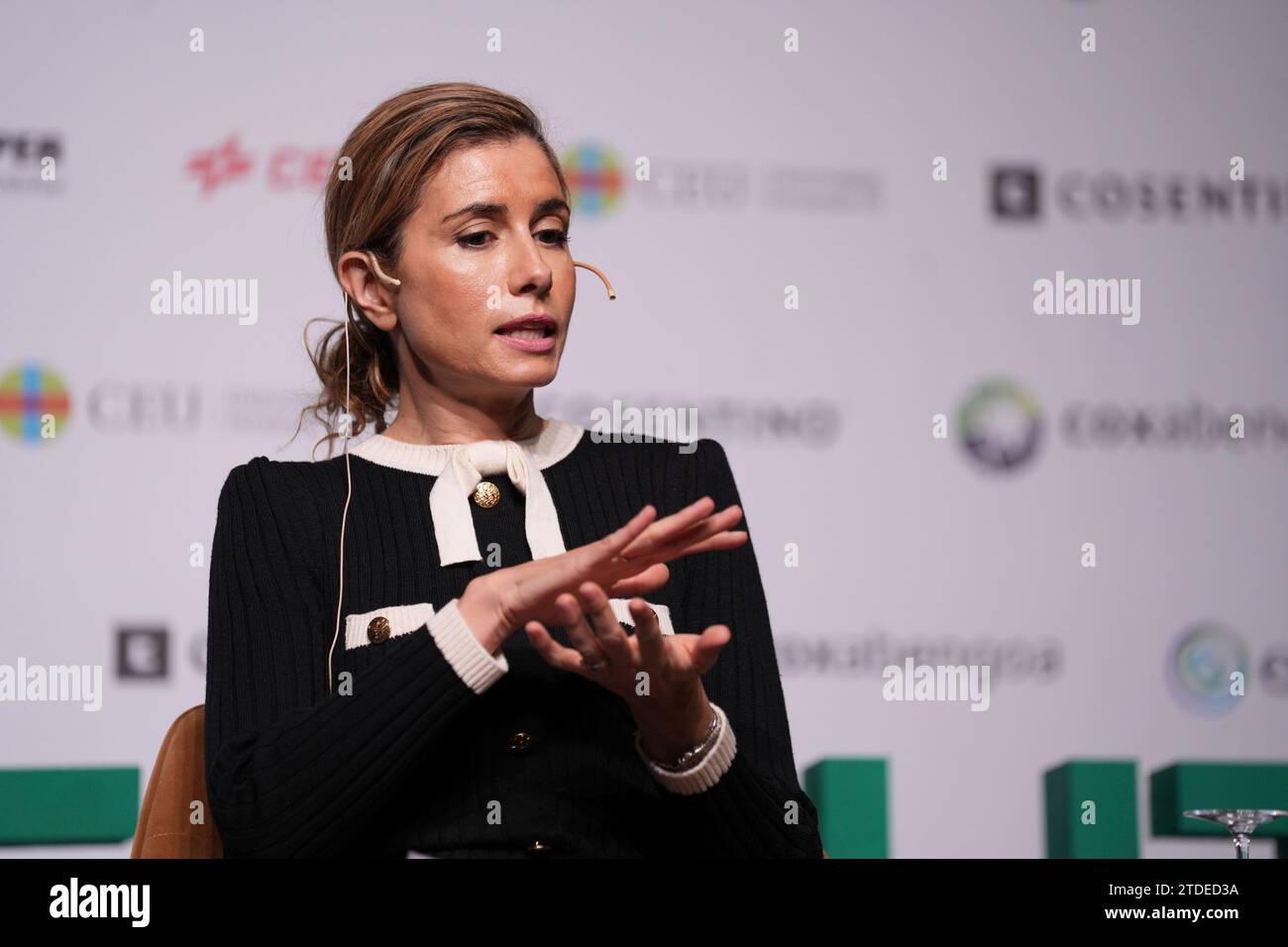The director of EDP Production, Joana Freitas during her participation ...
