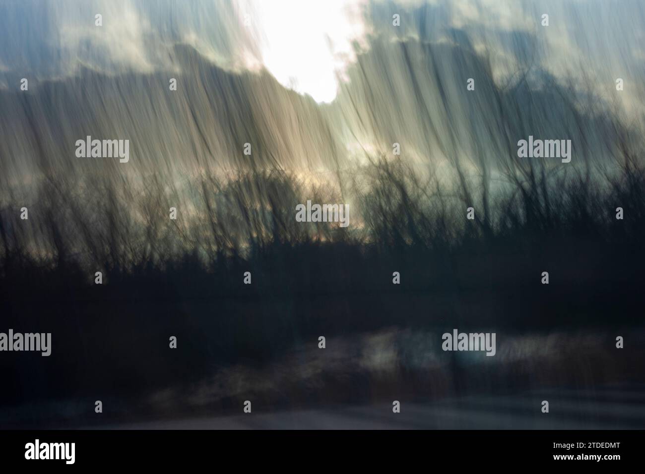 Ethereal Abstracted Whimsical Surreal Landscape Stock Photo - Alamy