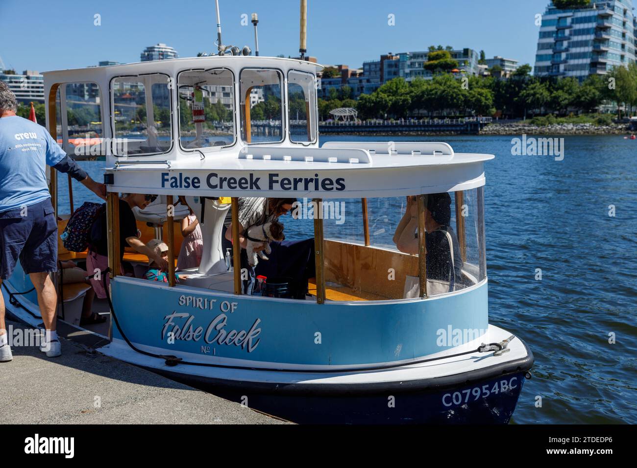 Ferrying across false creek hi-res stock photography and images - Alamy
