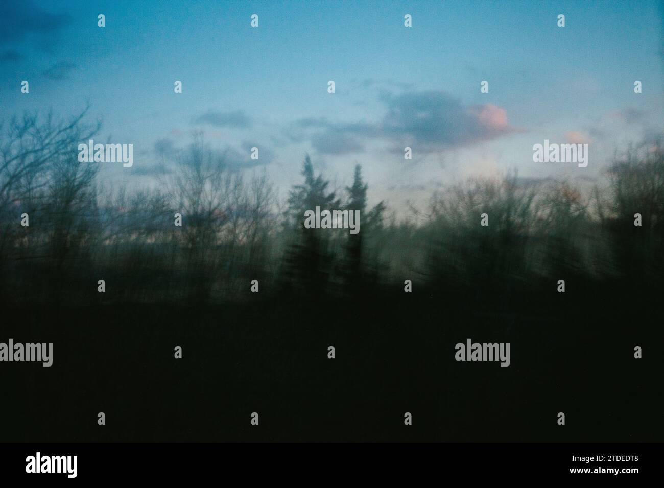 Ethereal Abstracted Whimsical Surreal Landscape Stock Photo - Alamy