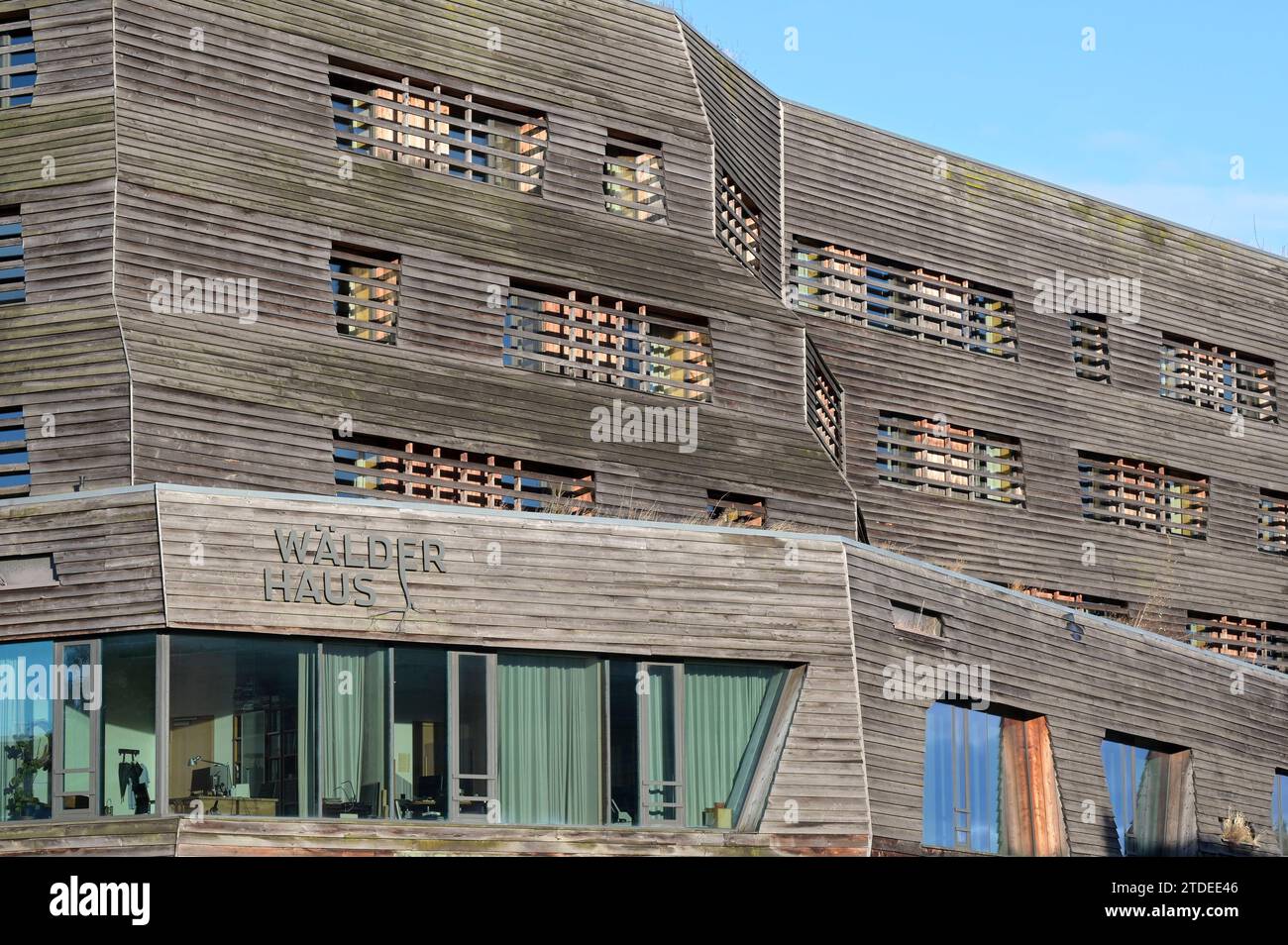 Hamburg, timber house GERMANY, Hamburg, timber building Hotel ...