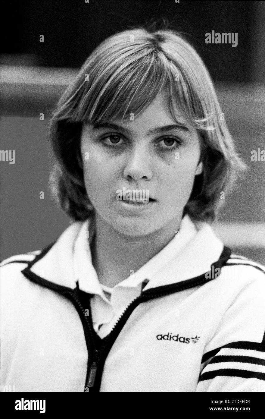 BETTINA BUNGE Tennis West Germany after lost in Stockholm Open final to ...