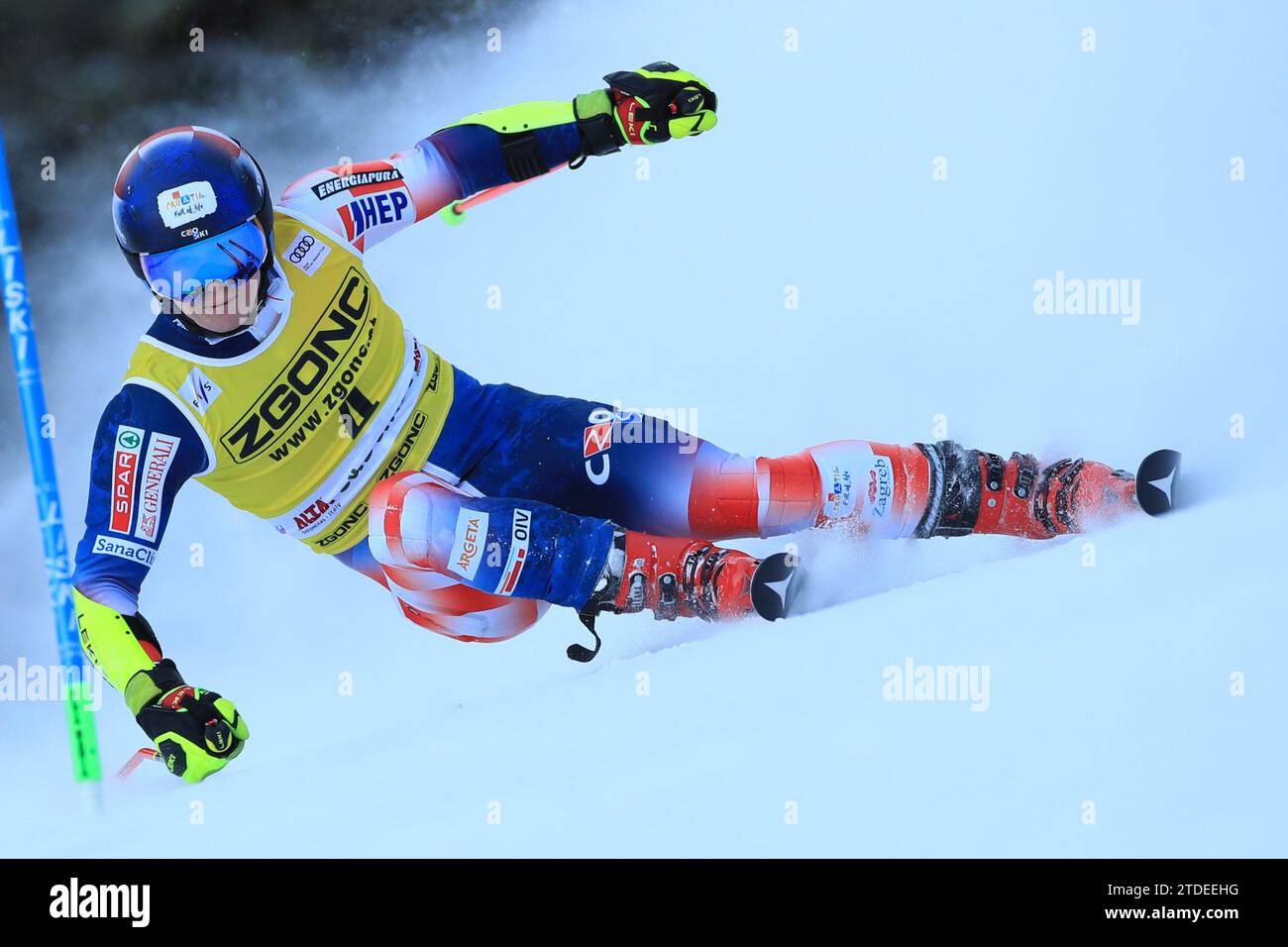 Alta Badia, Italy. 18th Dec, 2023. Alpine Ski World Cup 2024 in Alta Badia, Italy on December 18 ...