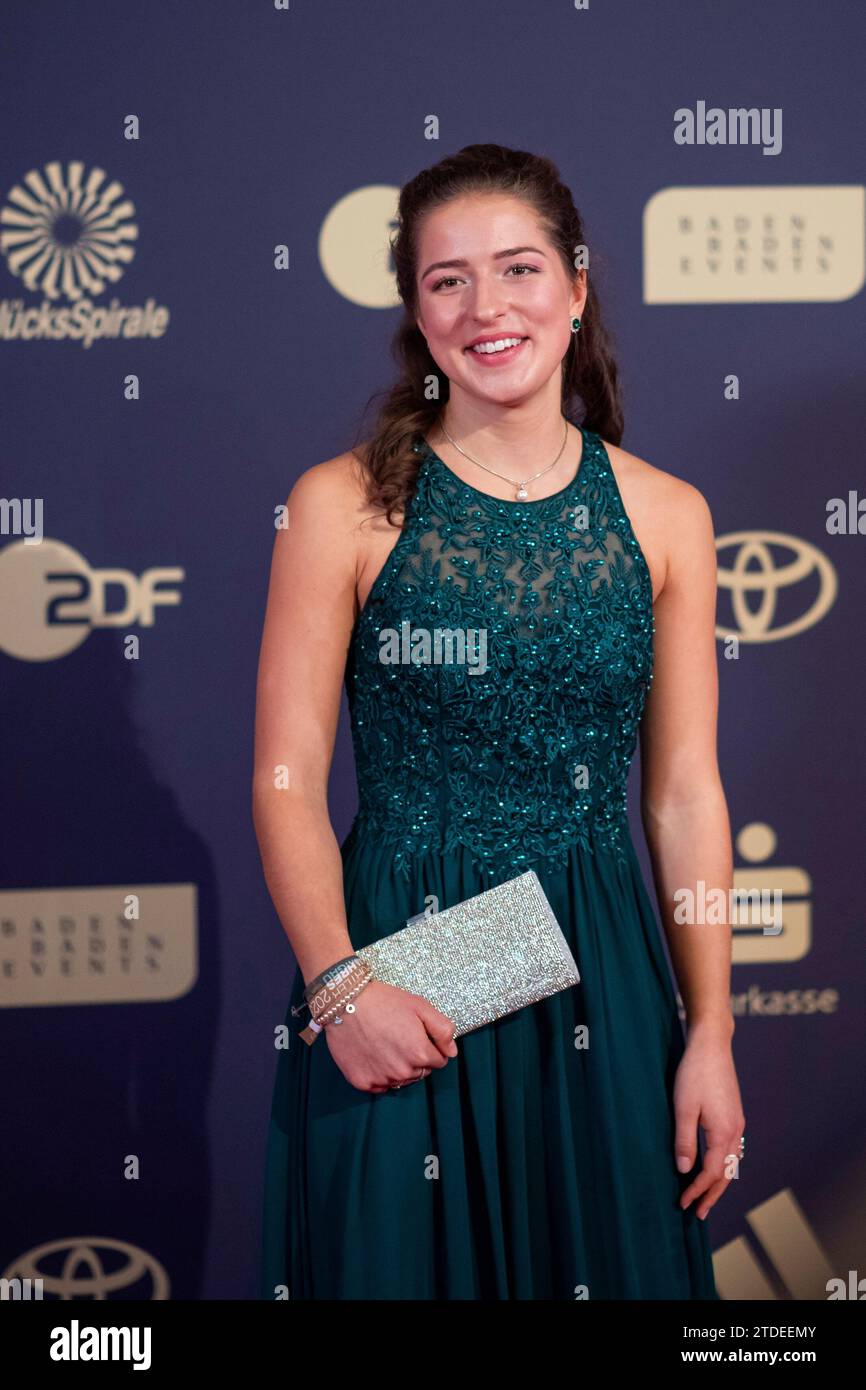 Nathalie Armbruster (Nordische Kombination) auf dem roten Teppich, GER ...