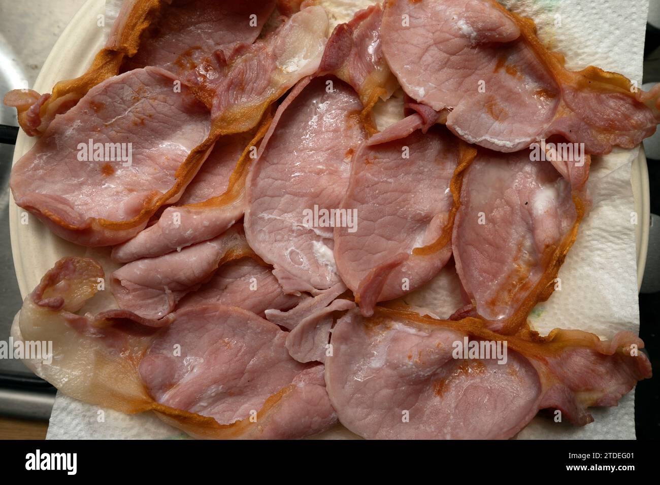 Bacon production hi-res stock photography and images - Alamy