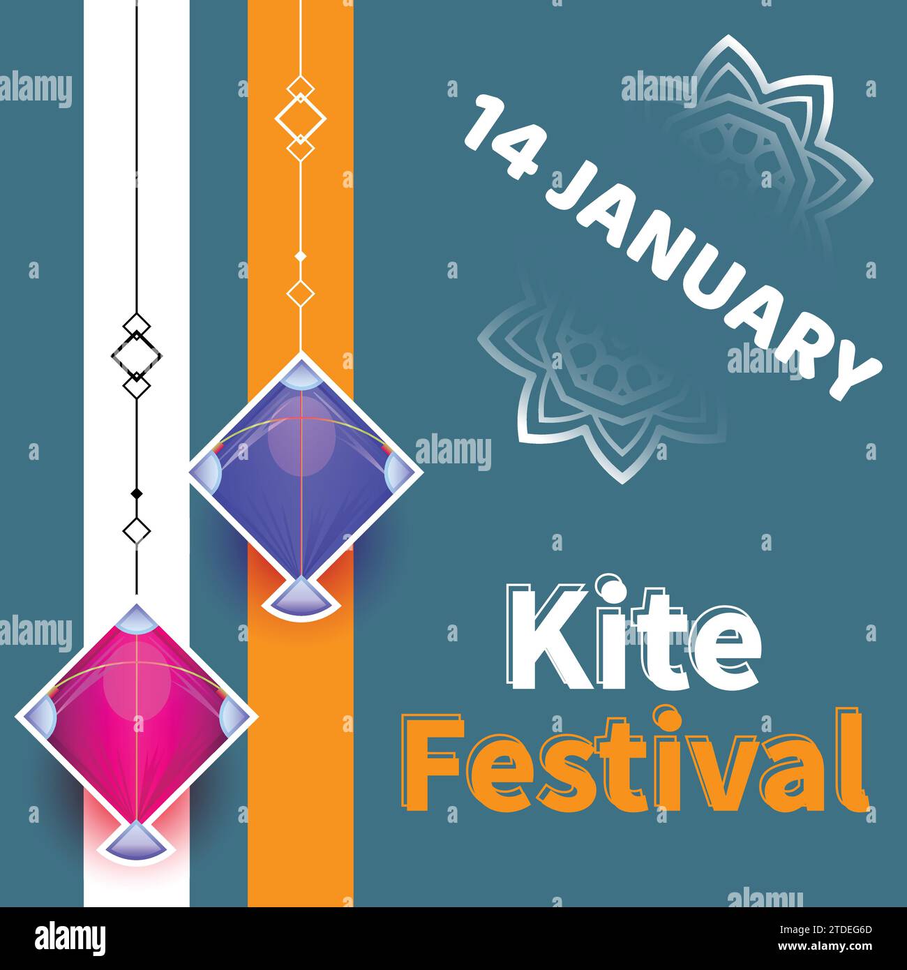 Flying kite friends Stock Vector Images - Alamy