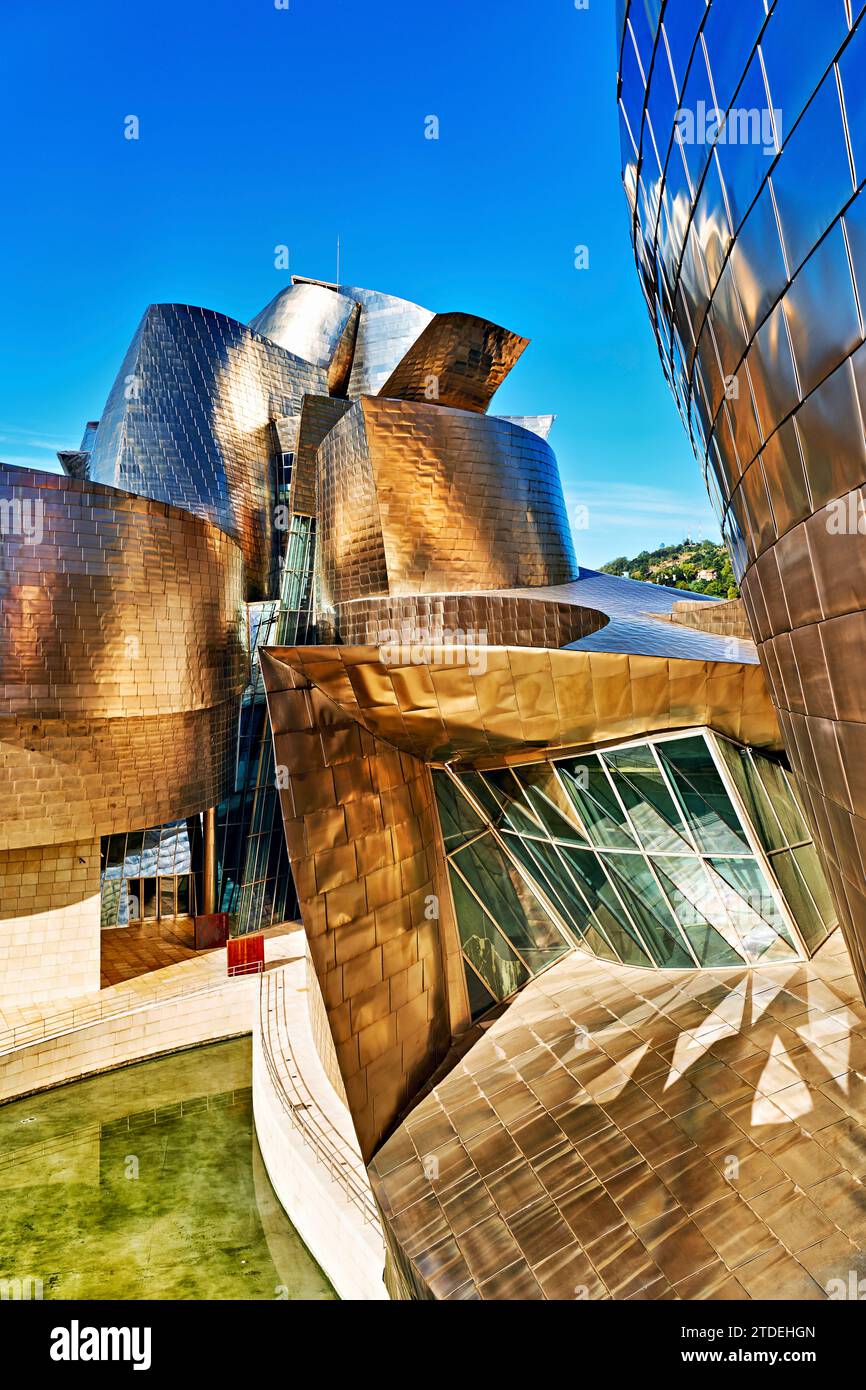 Bilbao Biscay Spain. Guggenheim Museum Stock Photo - Alamy