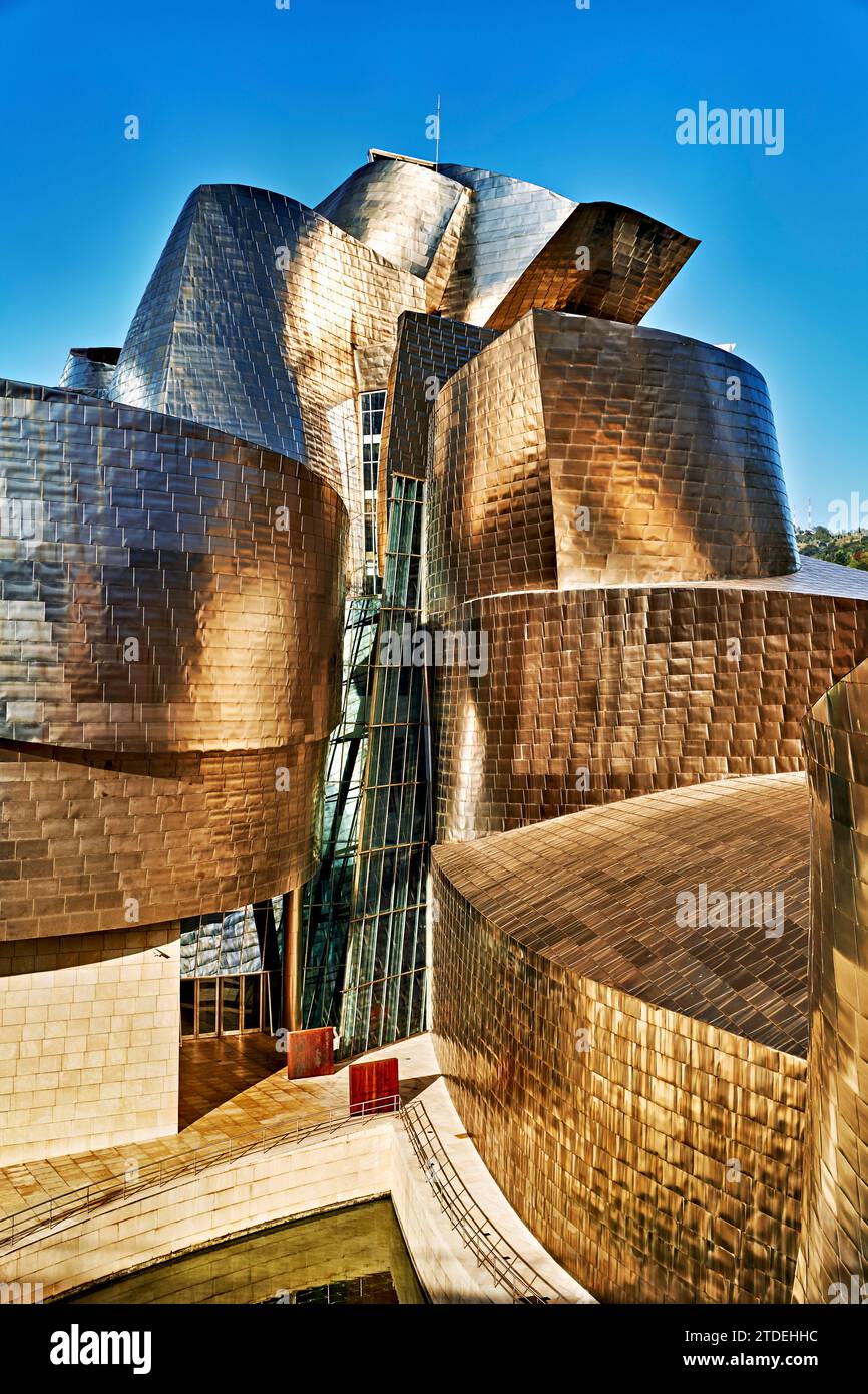 Bilbao Biscay Spain. Guggenheim Museum Stock Photo - Alamy