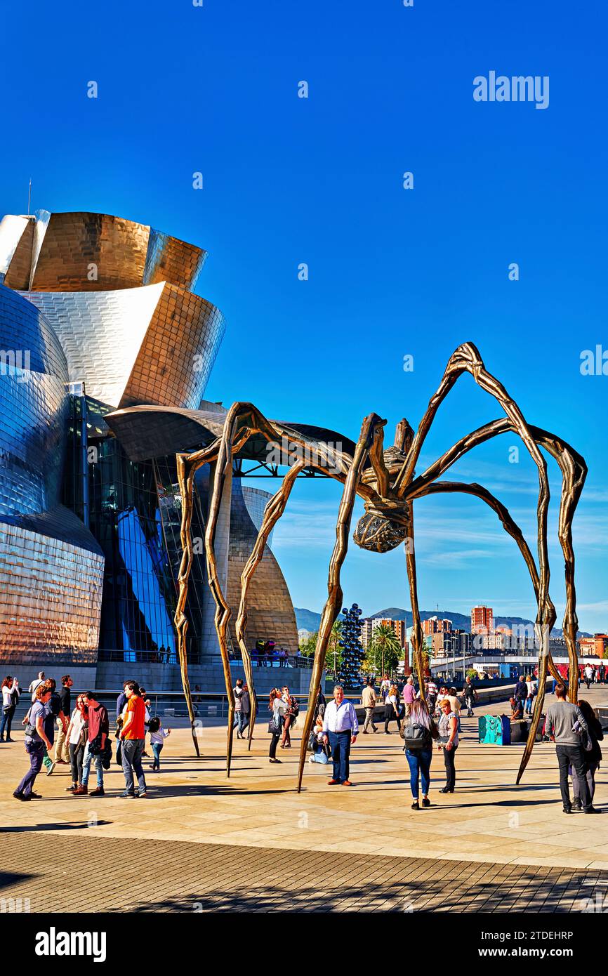 Bilbao Biscay Spain. Guggenheim Museum Stock Photo - Alamy