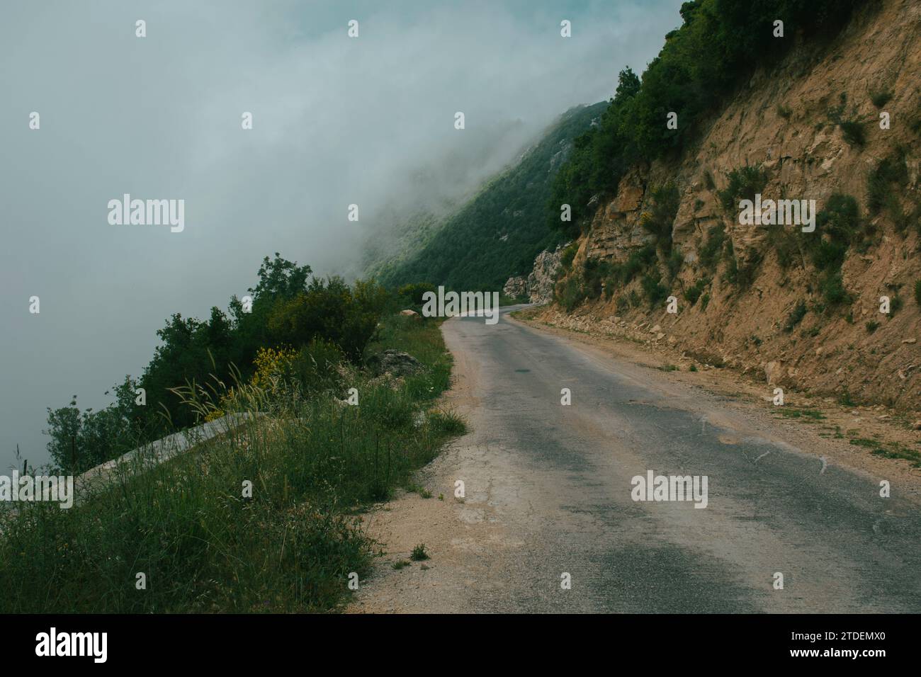 Landscape in Tannourine Mount Lebanon Stock Photo - Alamy
