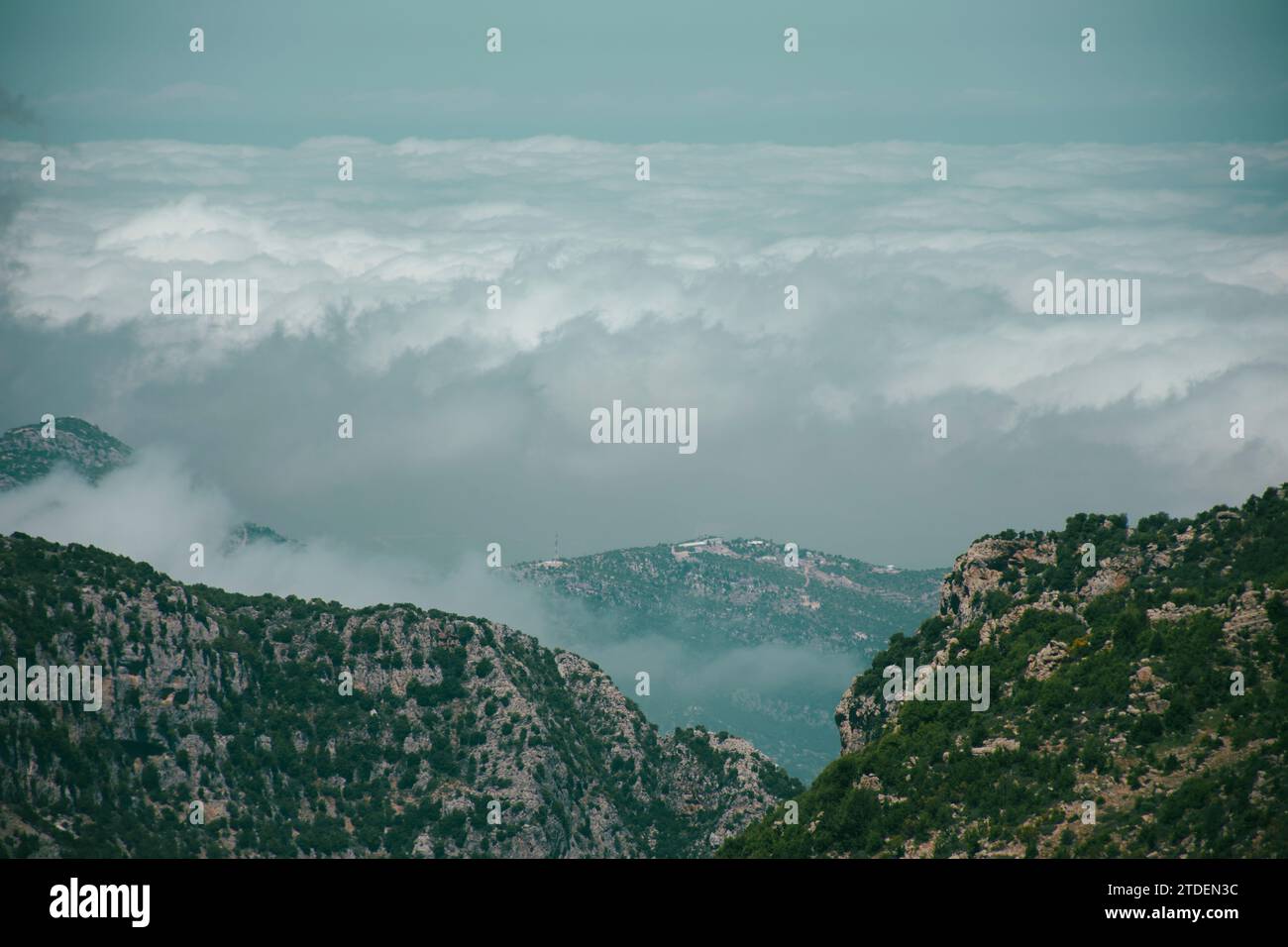 Landscape in Tannourine Mount Lebanon Stock Photo - Alamy