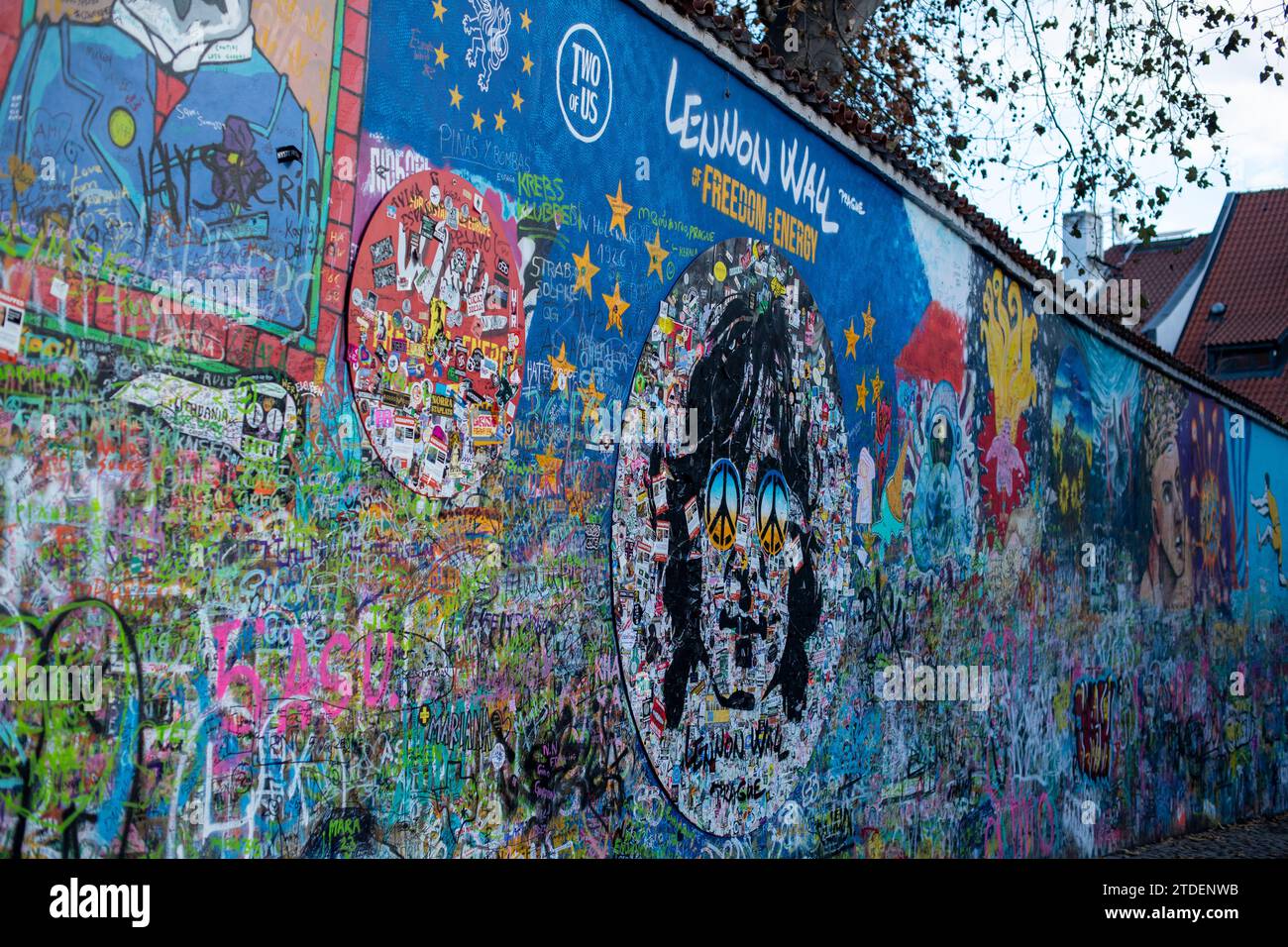 John Lennon Wall Prague Stock Photo - Alamy