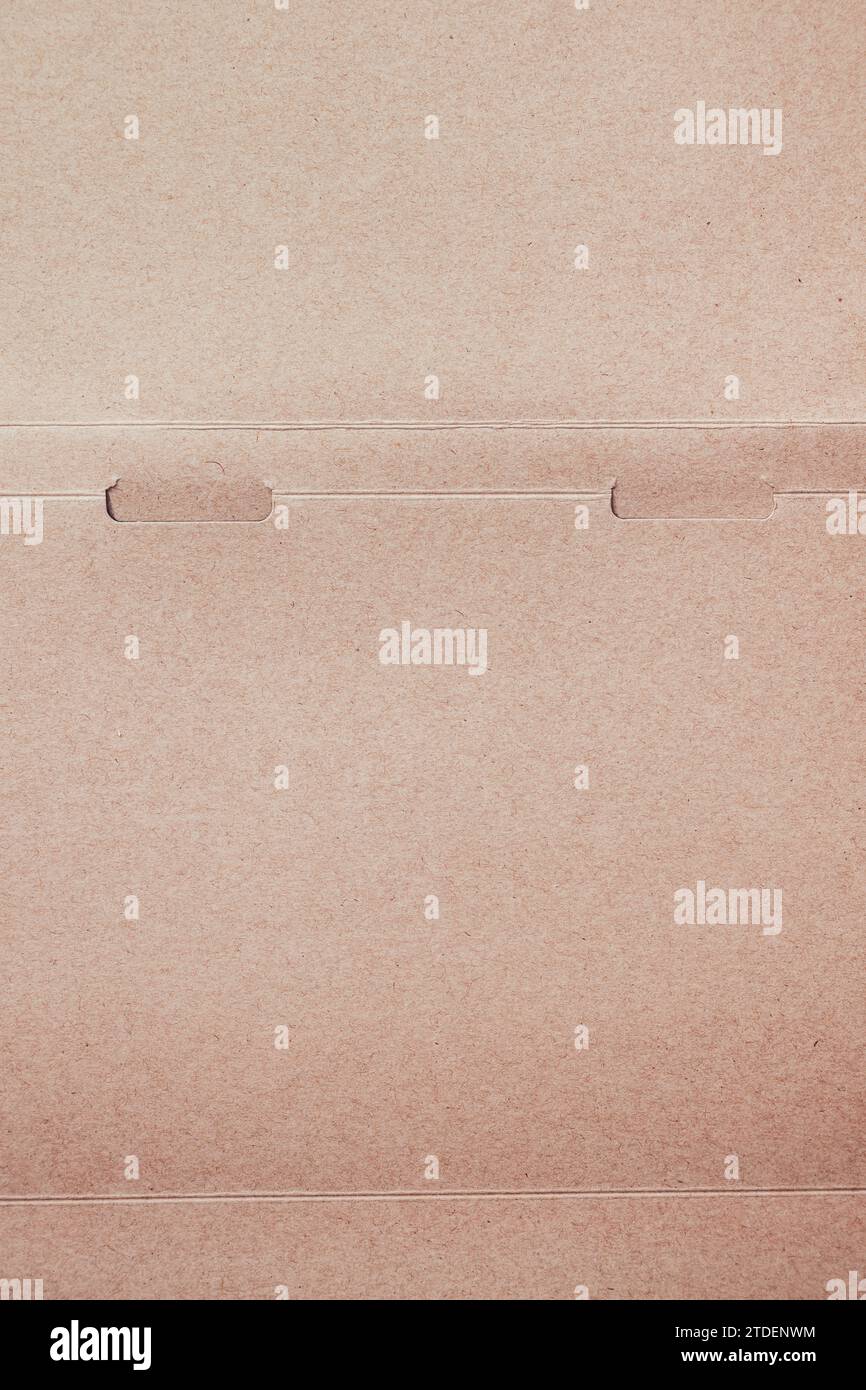 Unfolded cardboard box package as background, top view Stock Photo - Alamy