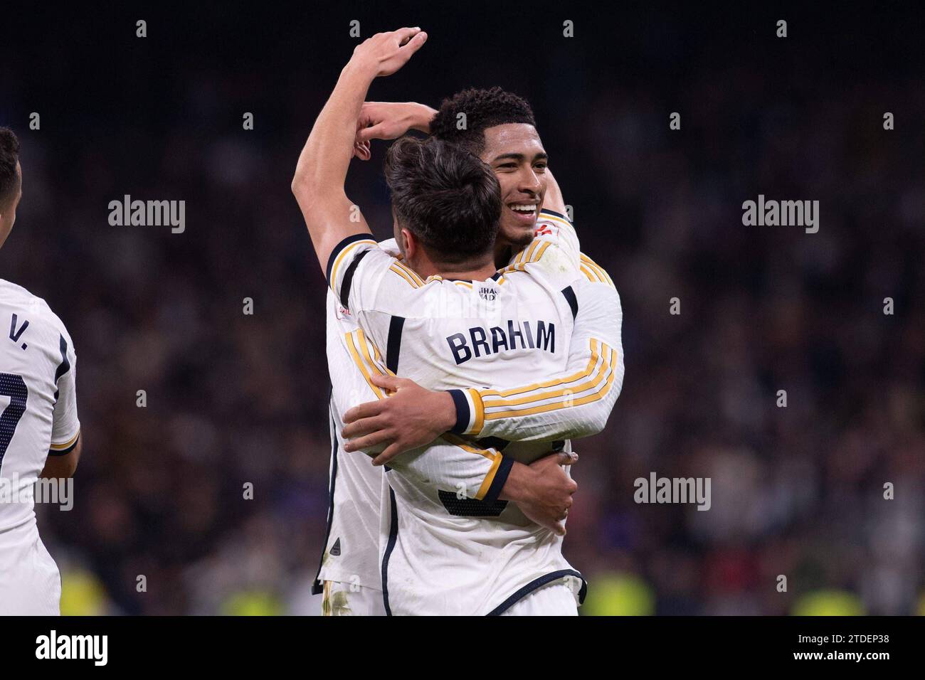 Spain La Liga soccer match Real Madrid vs Villarreal at Santiago ...