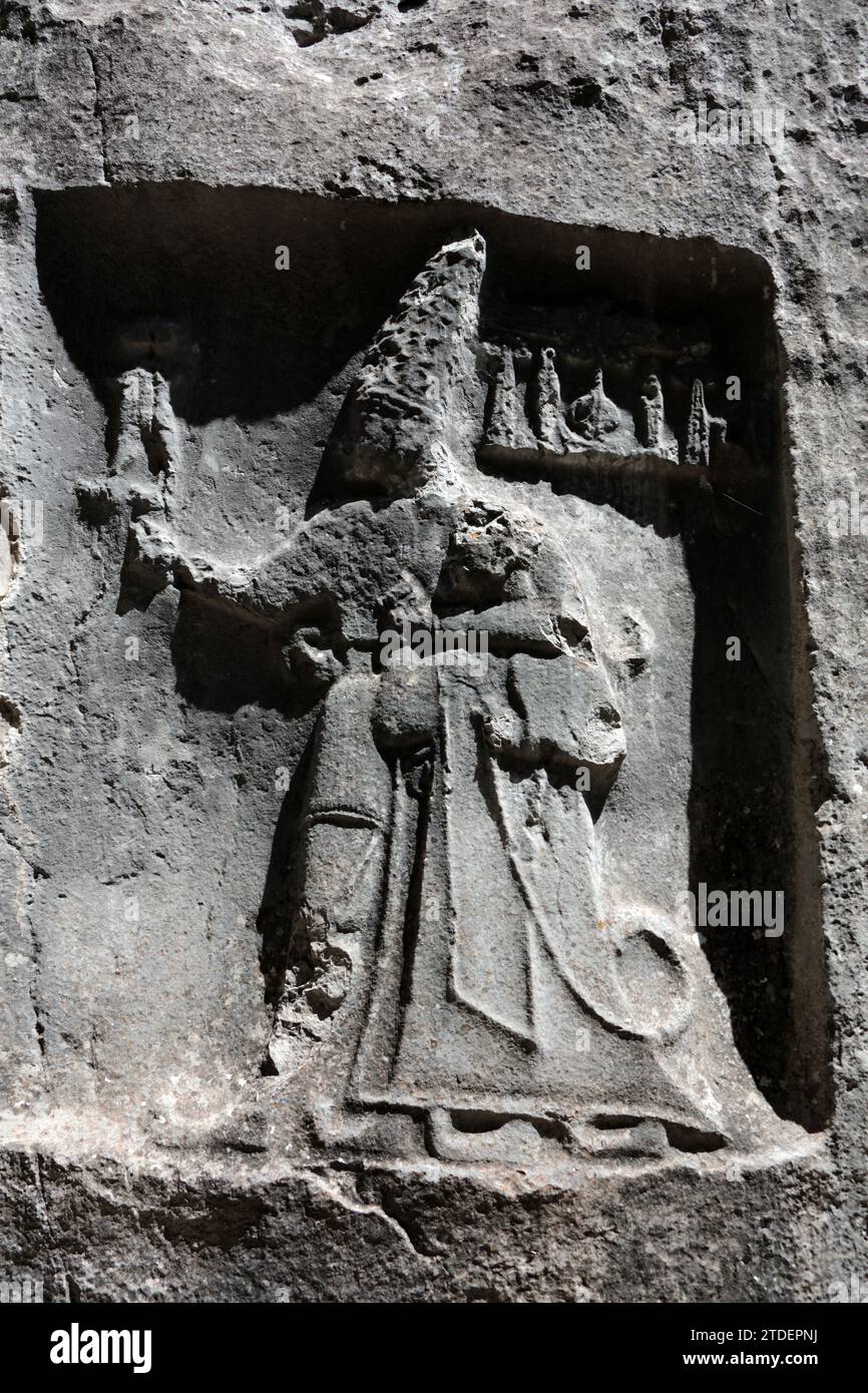 The ancient city of Hattusa is located in the Bogazkale district of ...