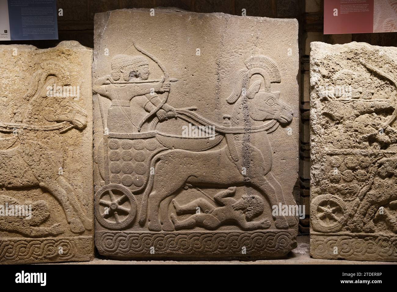 Old Carving in Museum of Anatolian Civilizations, Ankara City, Turkiye ...