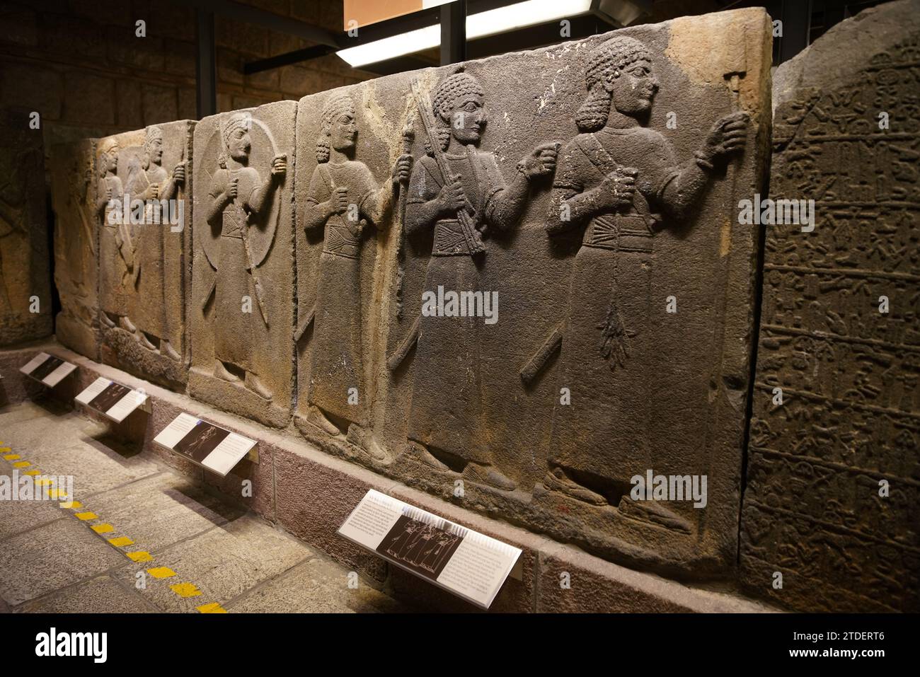 Old Carving in Museum of Anatolian Civilizations, Ankara City, Turkiye ...