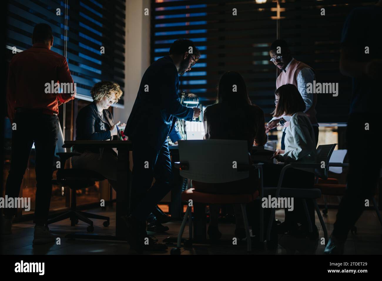 Business Growth Through Collaboration and Teamwork Stock Photo - Alamy