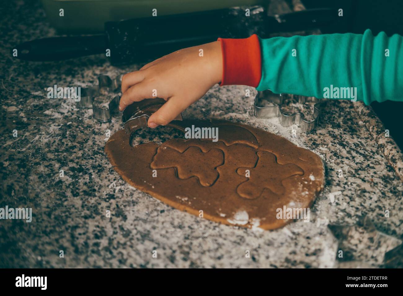 Mom and her adorable son create magical moments in the kitchen ...