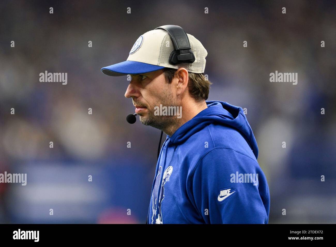 Indianapolis Colts head coach Shane Steichen on the sidelines during an ...