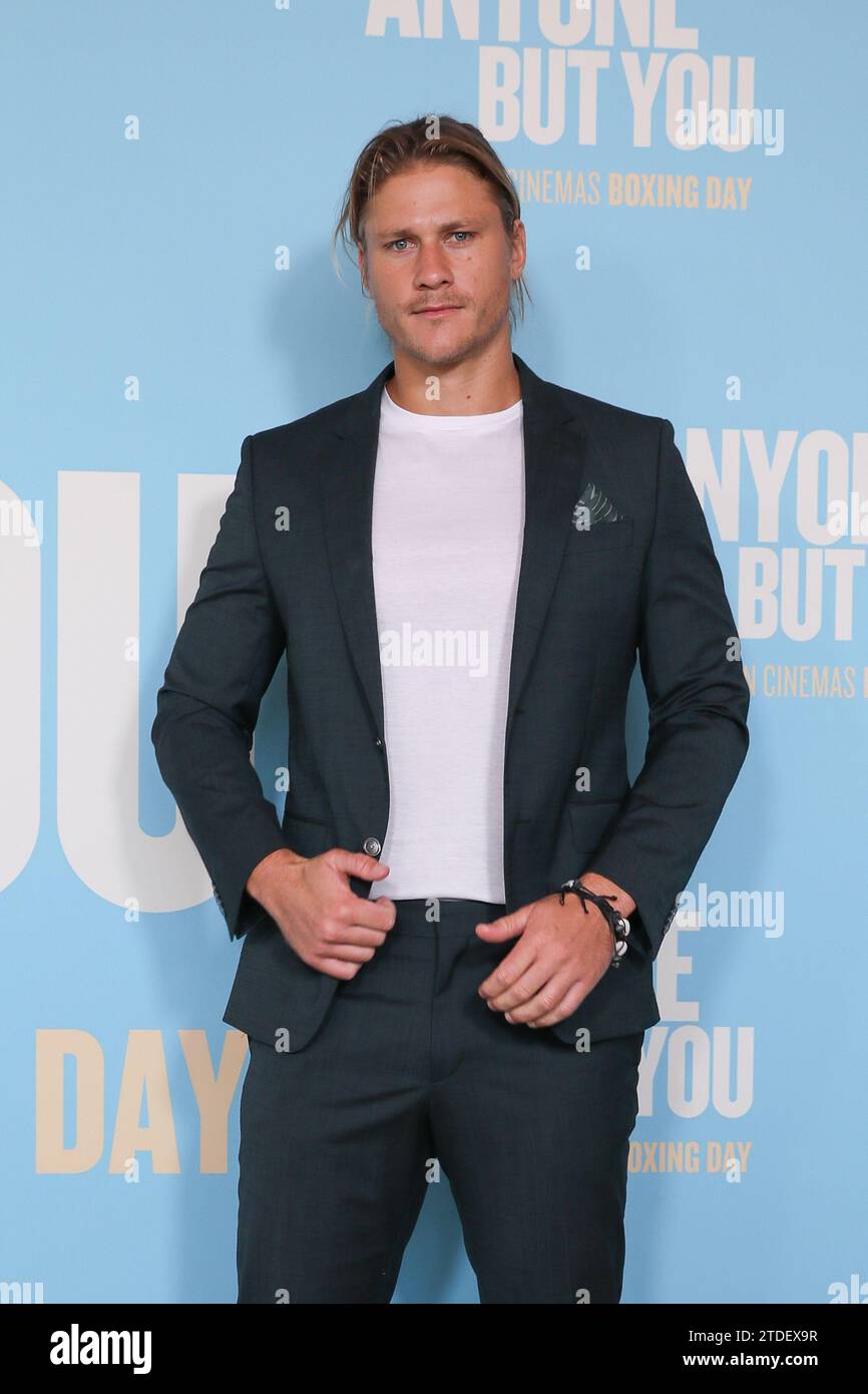 December 18, 2023: JOE DAVIDSON attends the Sydney Screening of 'Anyone ...