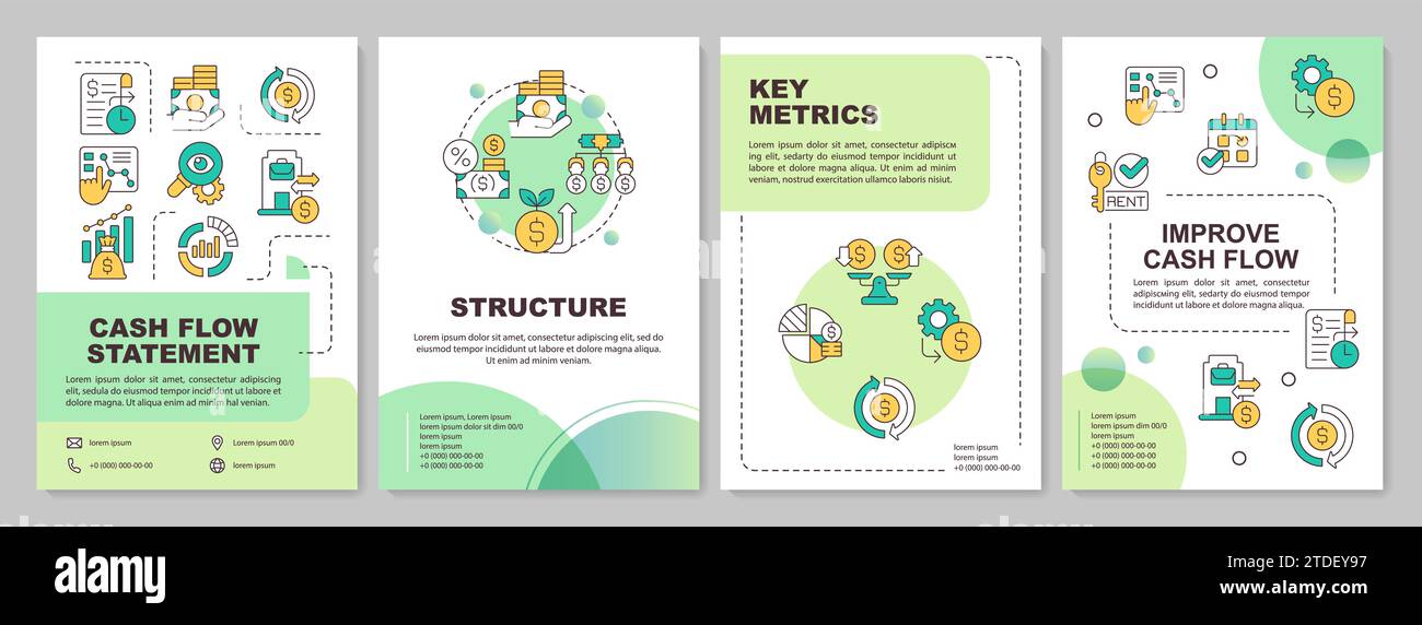 Cash flow statement business Stock Vector Images - Alamy