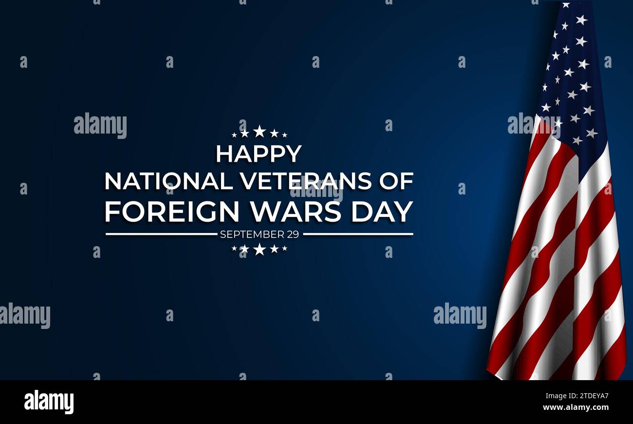 National Veterans Of Foreign Wars Day Background Vector Illustration Stock Vector Image & Art ...