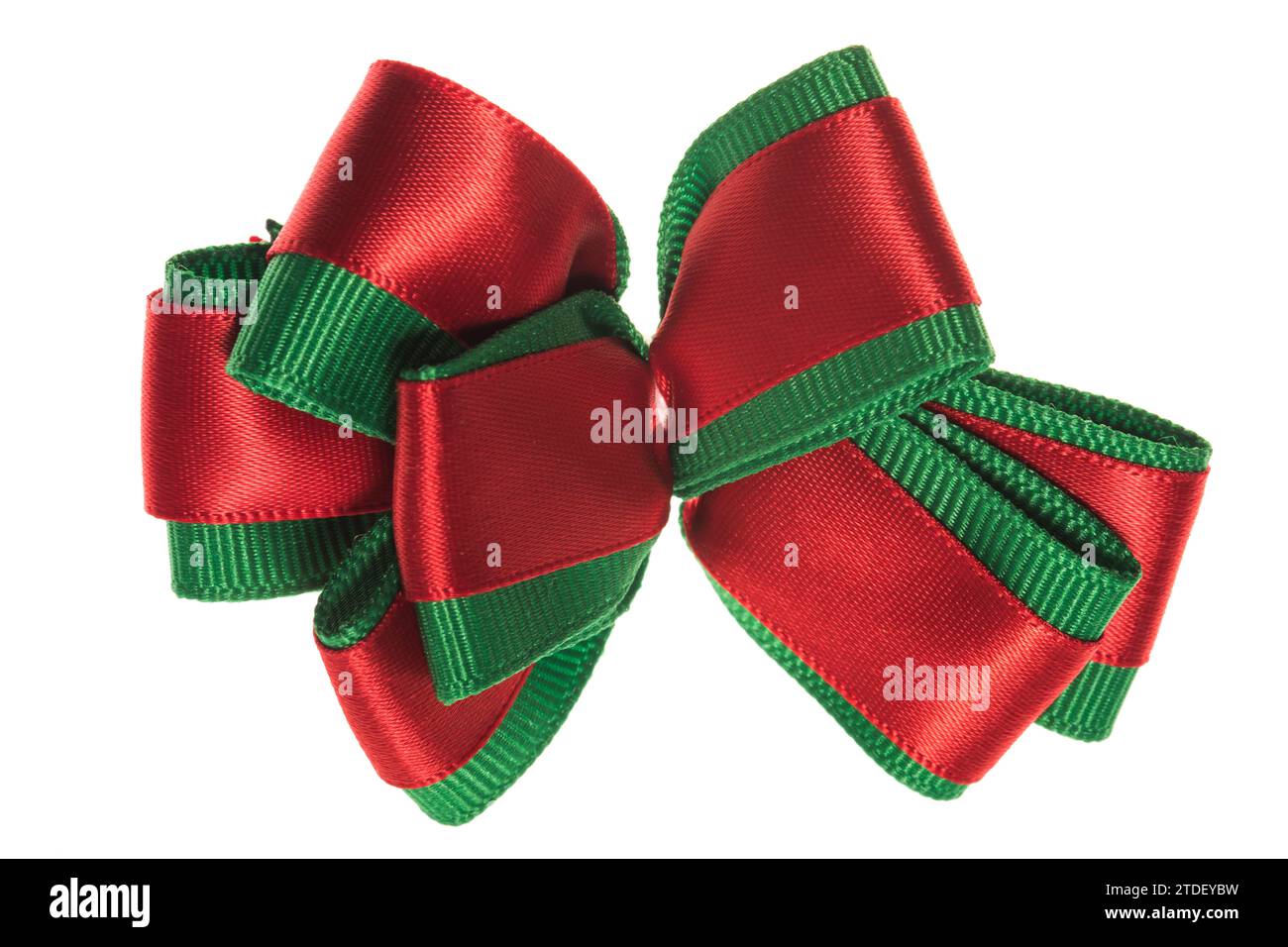Red bow, isolated on white background Stock Photo - Alamy