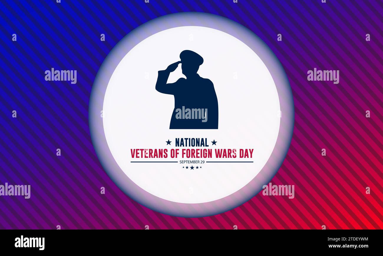 National Veterans Of Foreign Wars Day Background Vector Illustration Stock Vector Image & Art ...