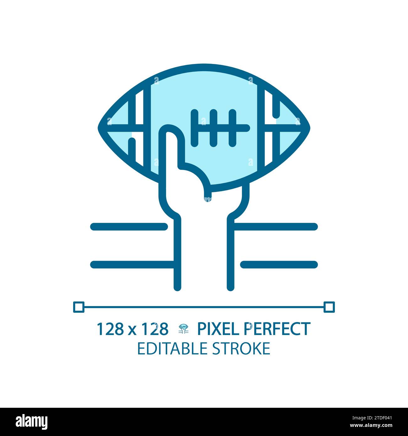 Perfect touchdown hi-res stock photography and images - Alamy