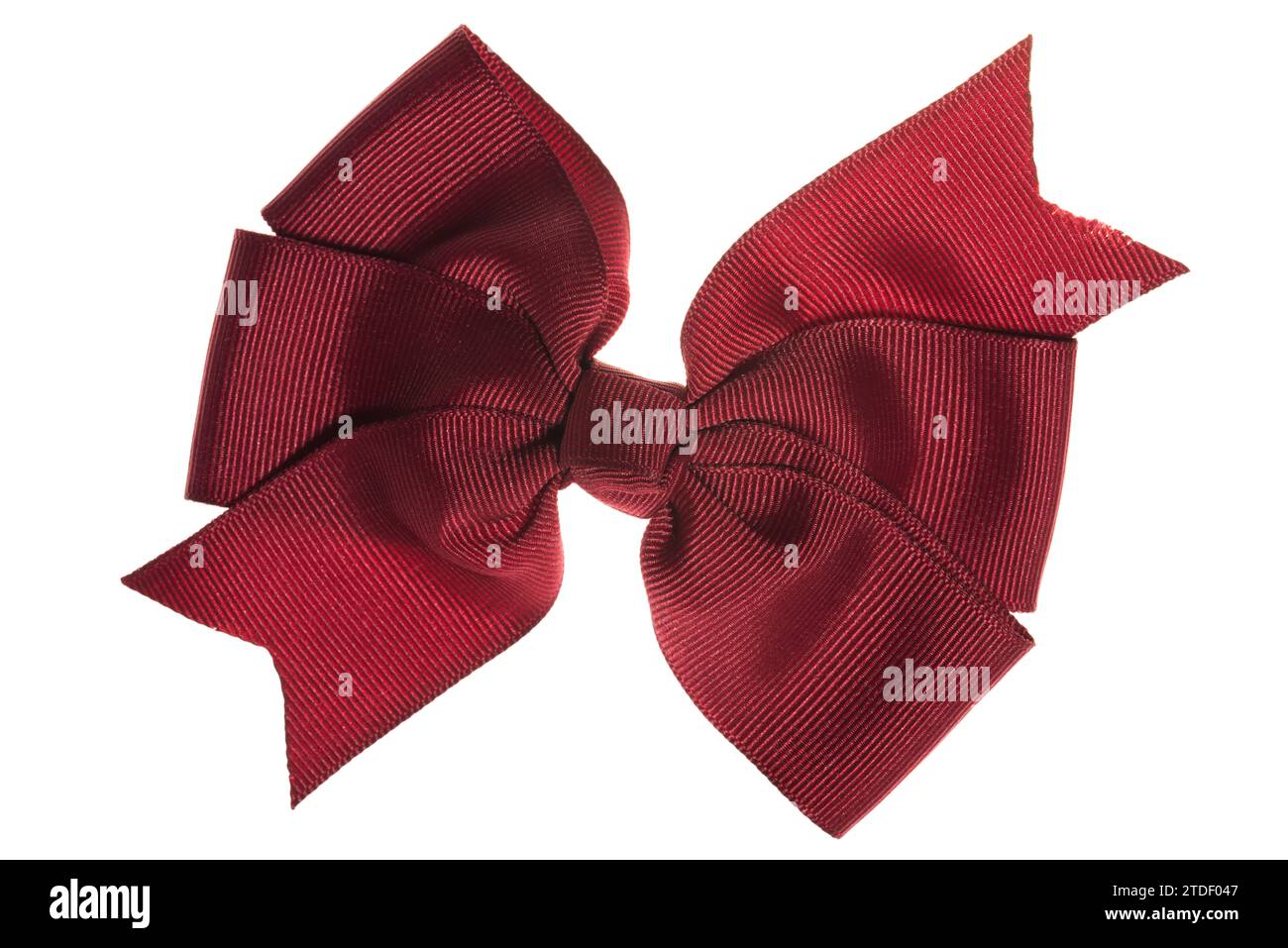 Red bow, isolated on white background Stock Photo - Alamy