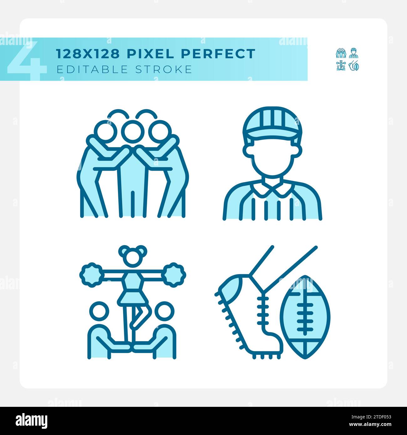 Soft football Stock Vector Images - Alamy