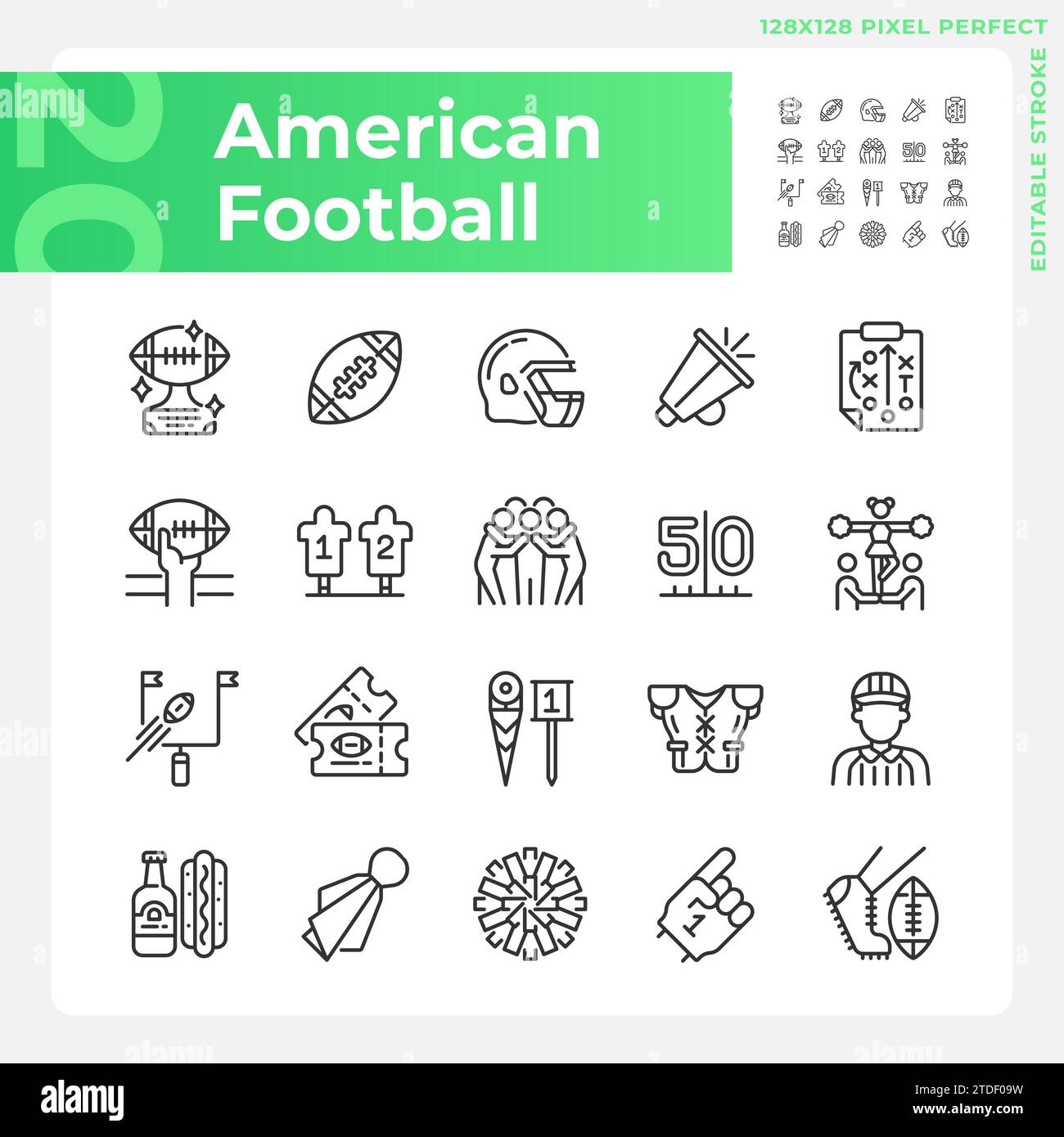 Football rules of game Stock Vector Images - Alamy