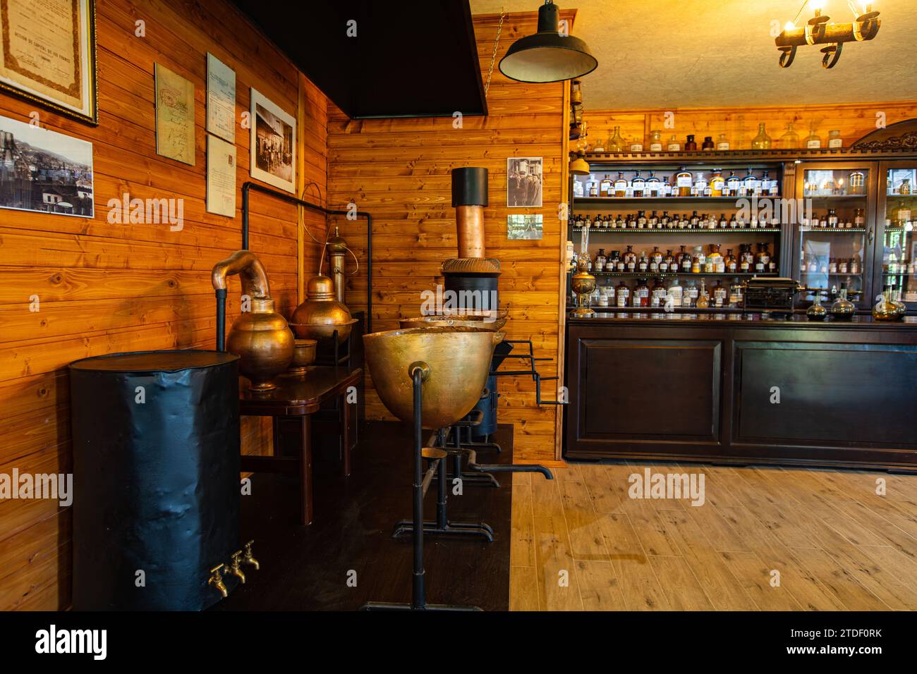 Boryslav, Ukraine - July, 2021: Pharmacy museum of Johan Zeh in ...