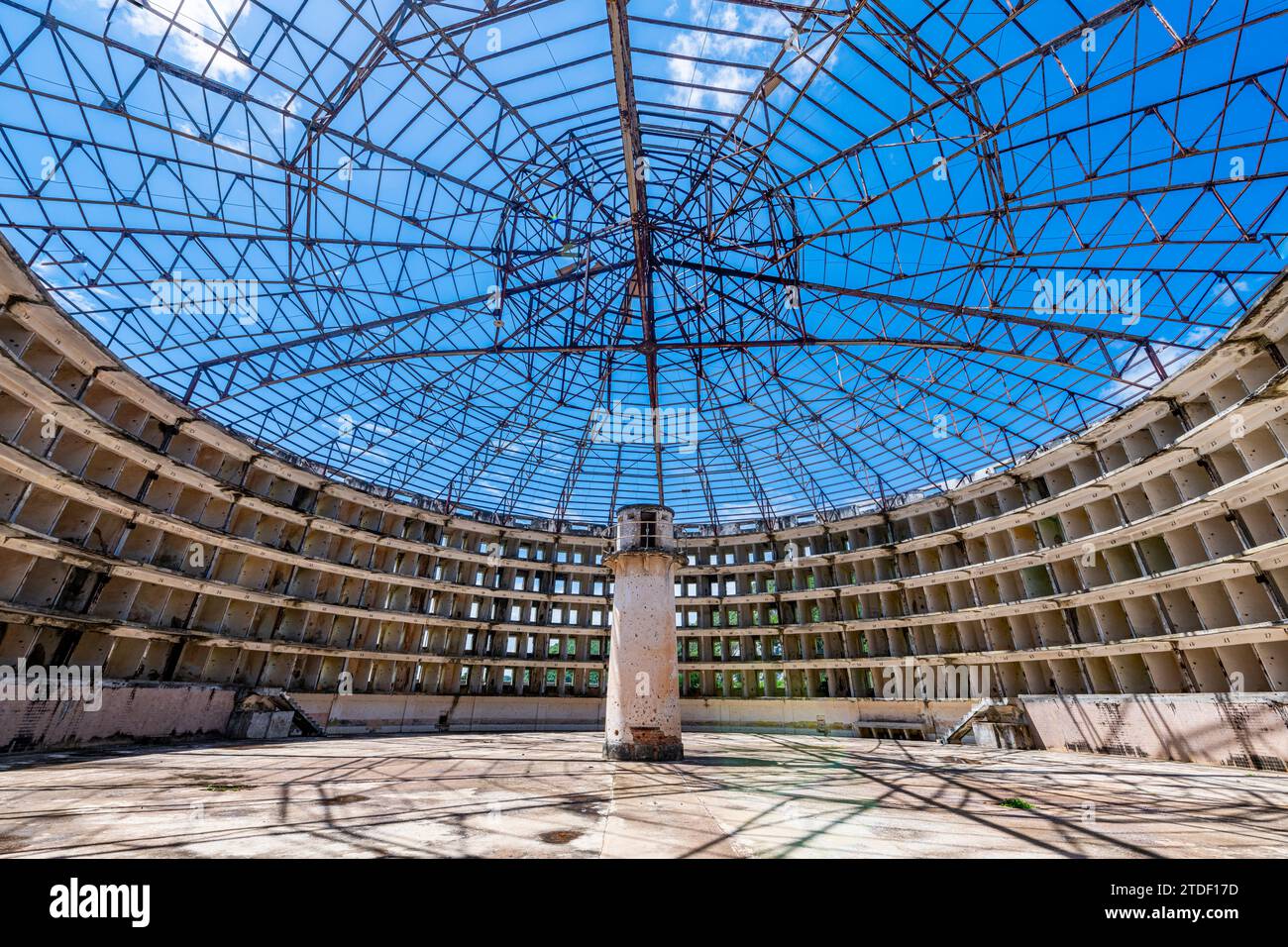 Presidio Modelo, model prison with panopticon design, Isla de la ...