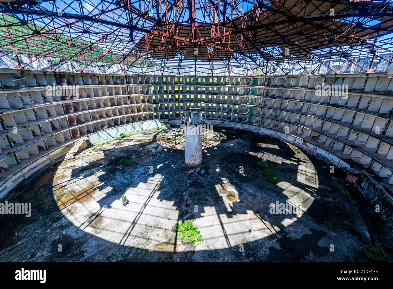Presidio Modelo, model prison with panopticon design, Isla de la ...